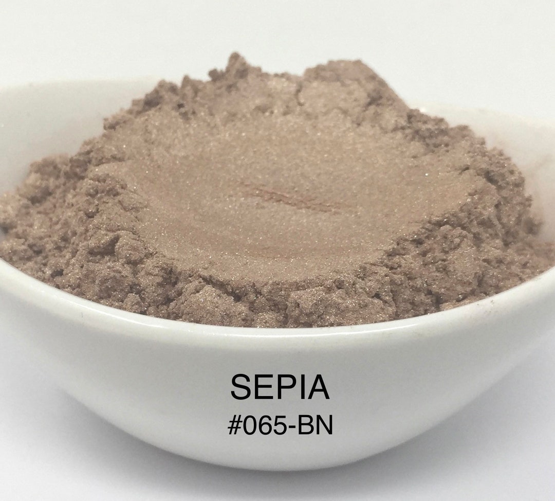 Funshine Colors "sepia" Mica Pigment Powder (10g, 20g, or 28g Sizes) - Etsy