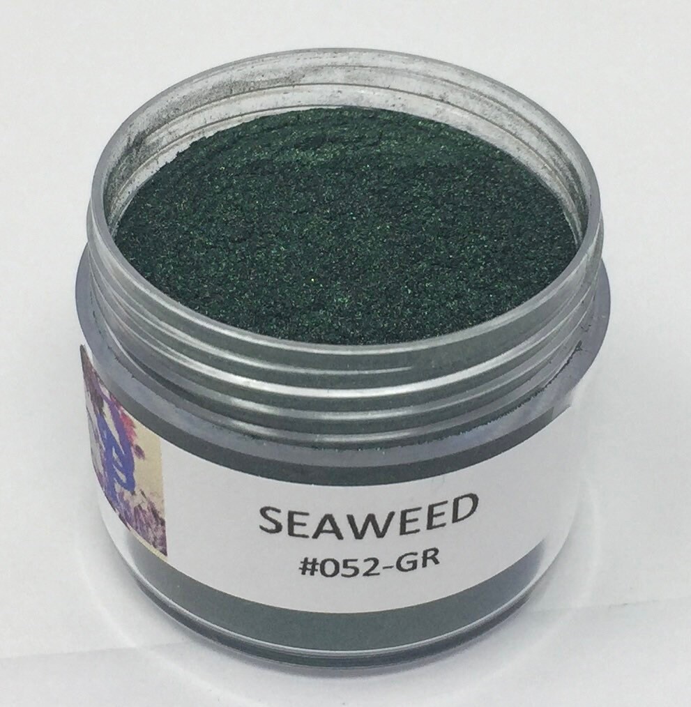 Funshine Colors "seaweed" Mica Pigment Powder (10g, 20g, or 28g Sizes ...
