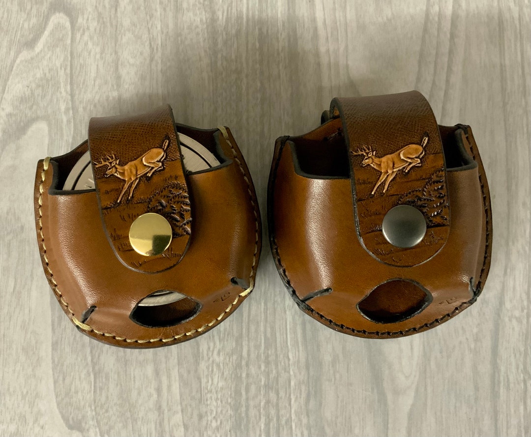 Deer Snuff Case, Snuff Can Holder,leather Snuff Can Holder, Snuff ...