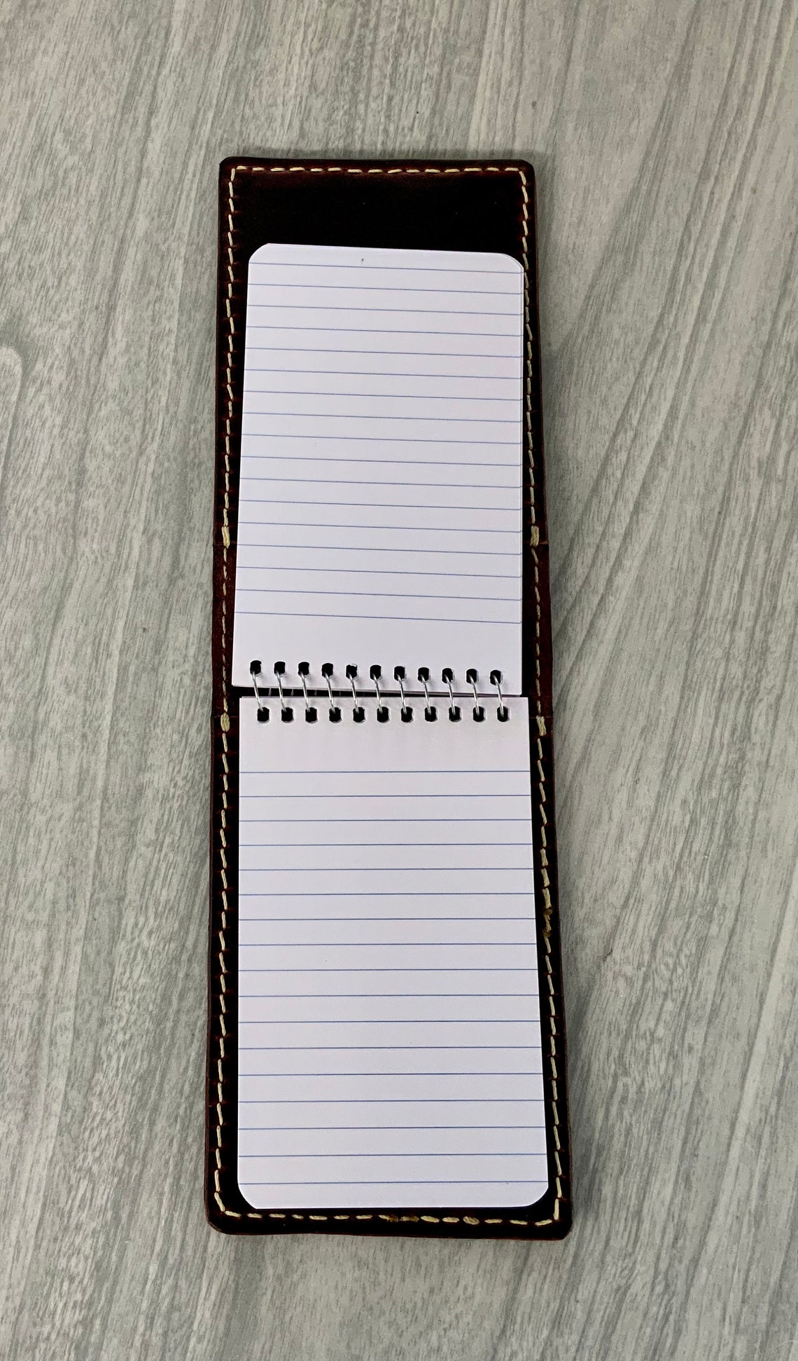 Leather Flip Note Pad Coversmall Memo Book Cover Mini Note - Etsy