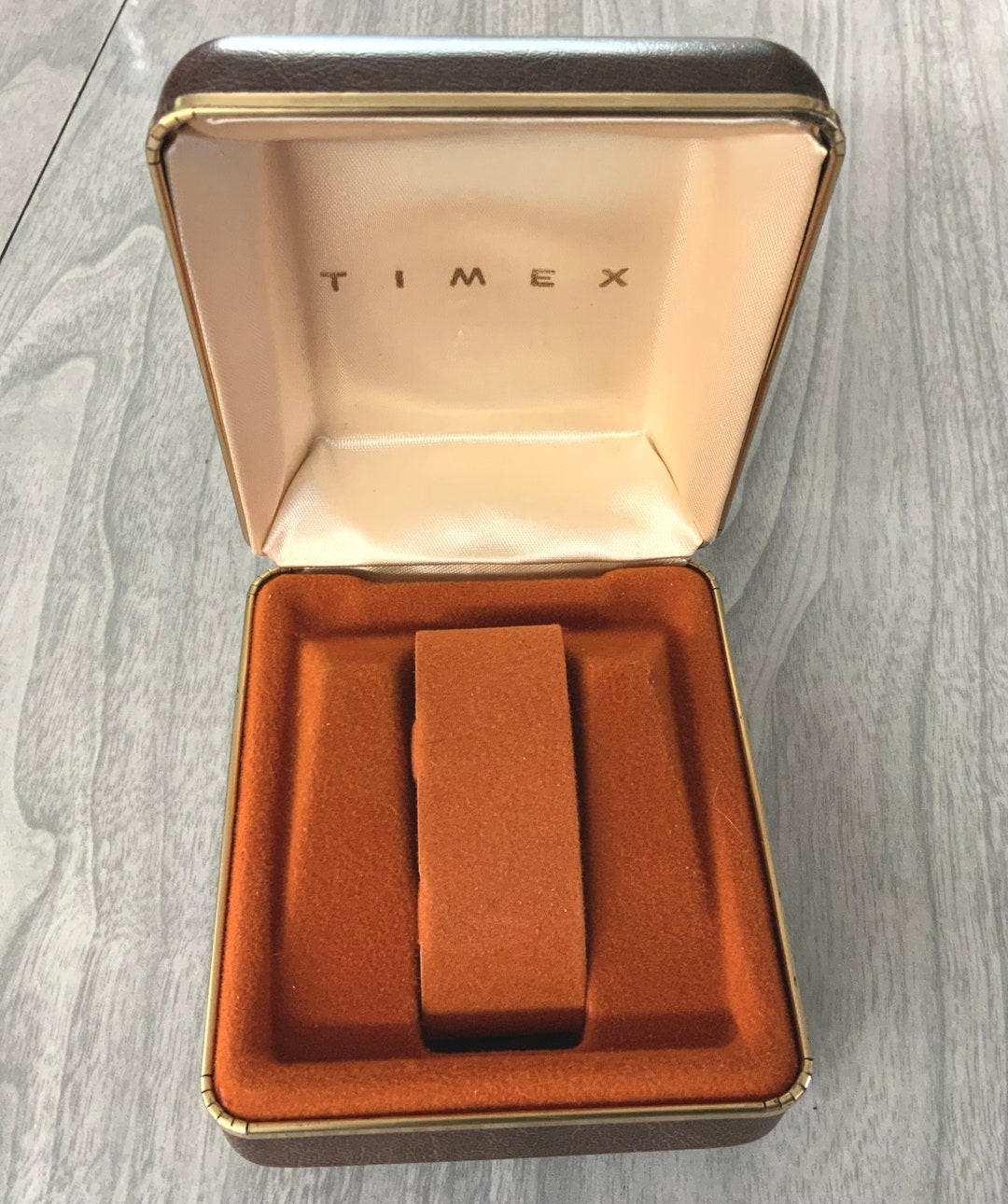 Timex Hard Shell Lined Watch Box, Vintage Timex Watch Box, Watch Box ...