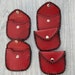 Small Red Coin Purse, Lined Coin Purse,leather Coin Purse, Coin Purse ...