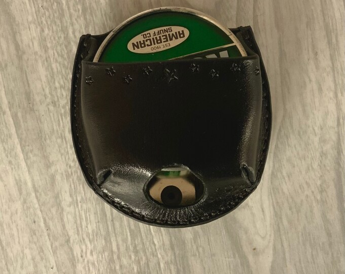 Jerky Case, Snuff Case,dip Case,snuff Can Holder,leather Snuff Can ...