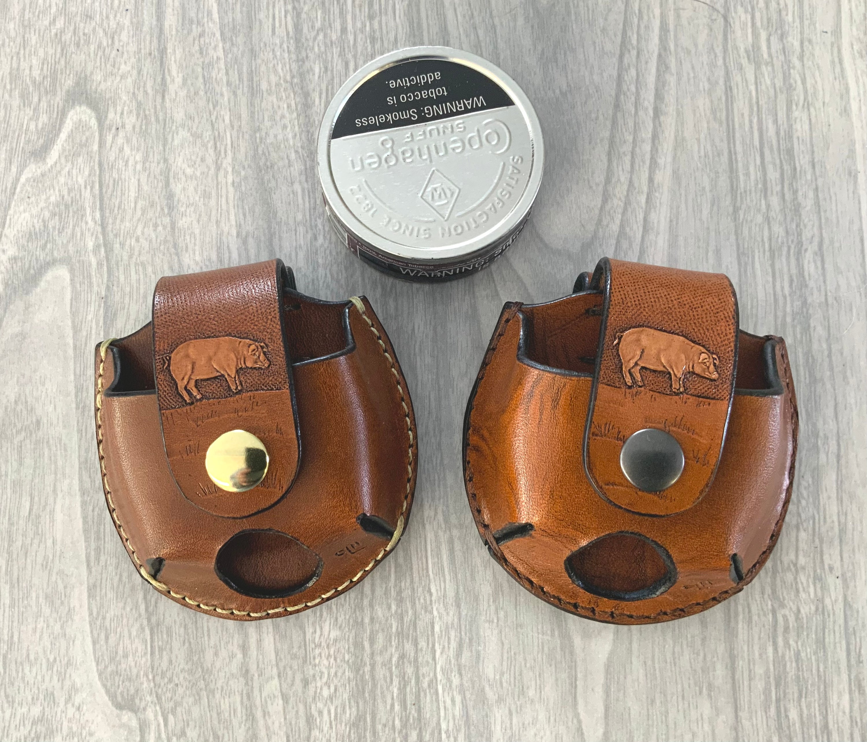 Ranger Snuff Can Holder