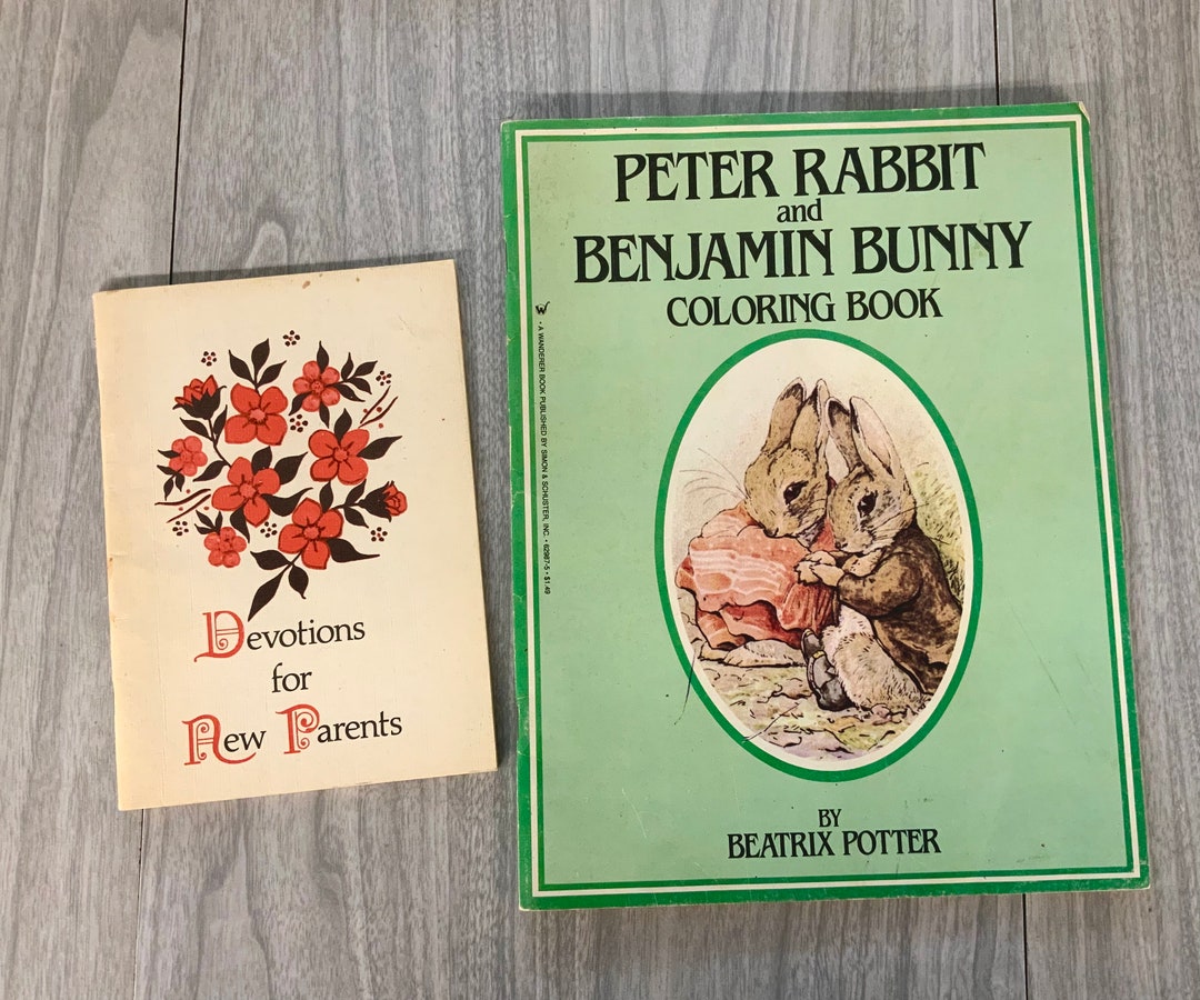 Peter Rabbit and Benjamin Bunny Coloring Book, Devotions for New ...