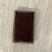 Leather Flip Note Pad Cover,small Memo Book Cover, Mini Note, 3”x5 ...