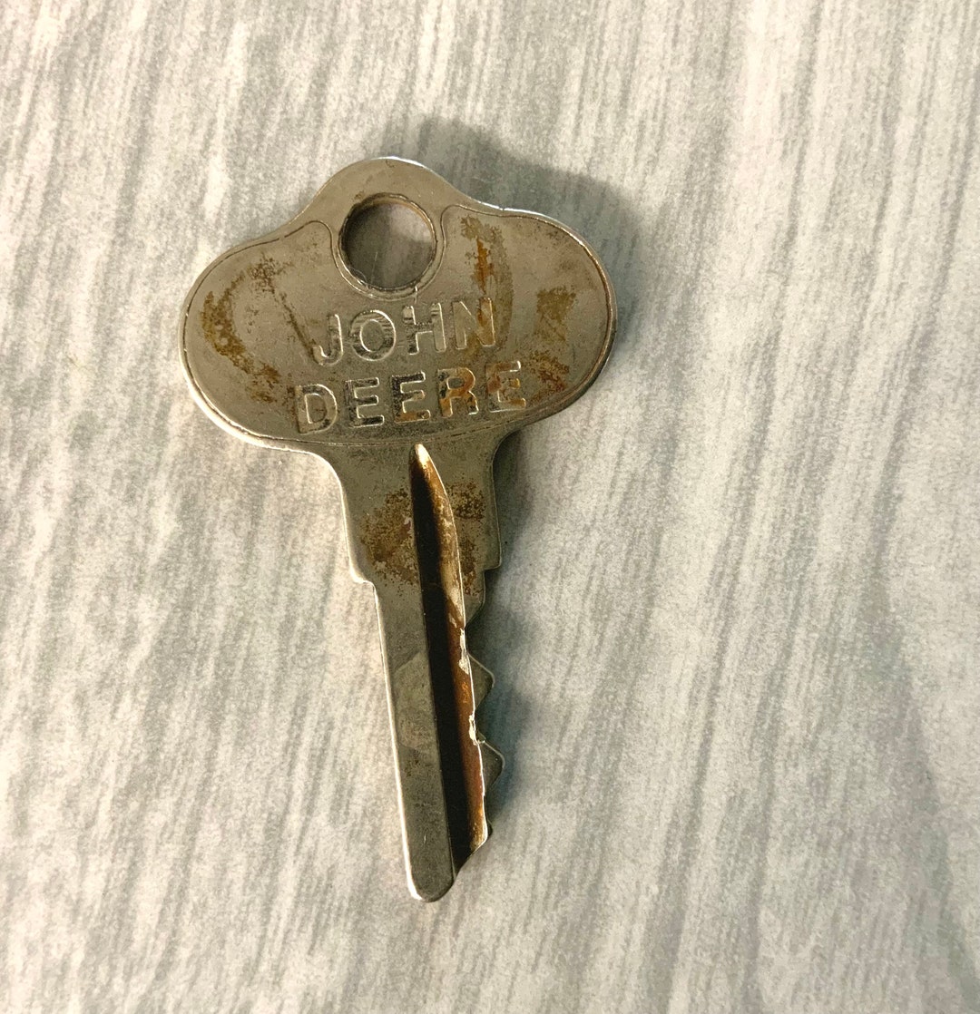 John Deere Key, Vintage John Deere Key, Old John Deere Key, Key, Farm ...