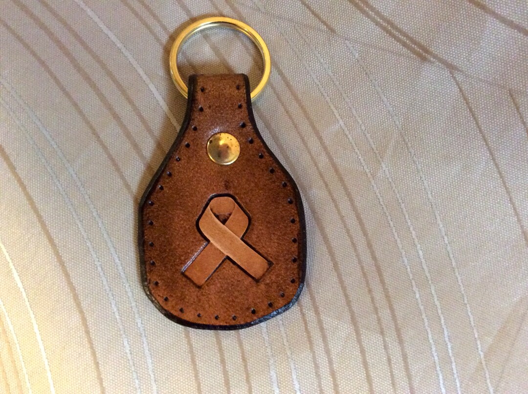 Ribbon Key Fob, HOPE, Ribbon, Hope Key Fob, Ribbon Key Chain, Ribbon ...