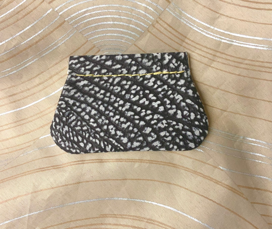 Black and White Design Squeeze Coin Purse, Leather Coin Purse,coin ...