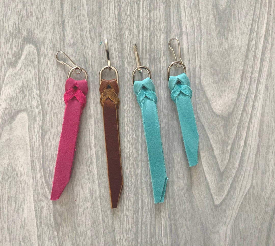 Zipper Pull, Leather Zipper Pull, Purse Zipper Pulls, Coat Zipper Pulls ...