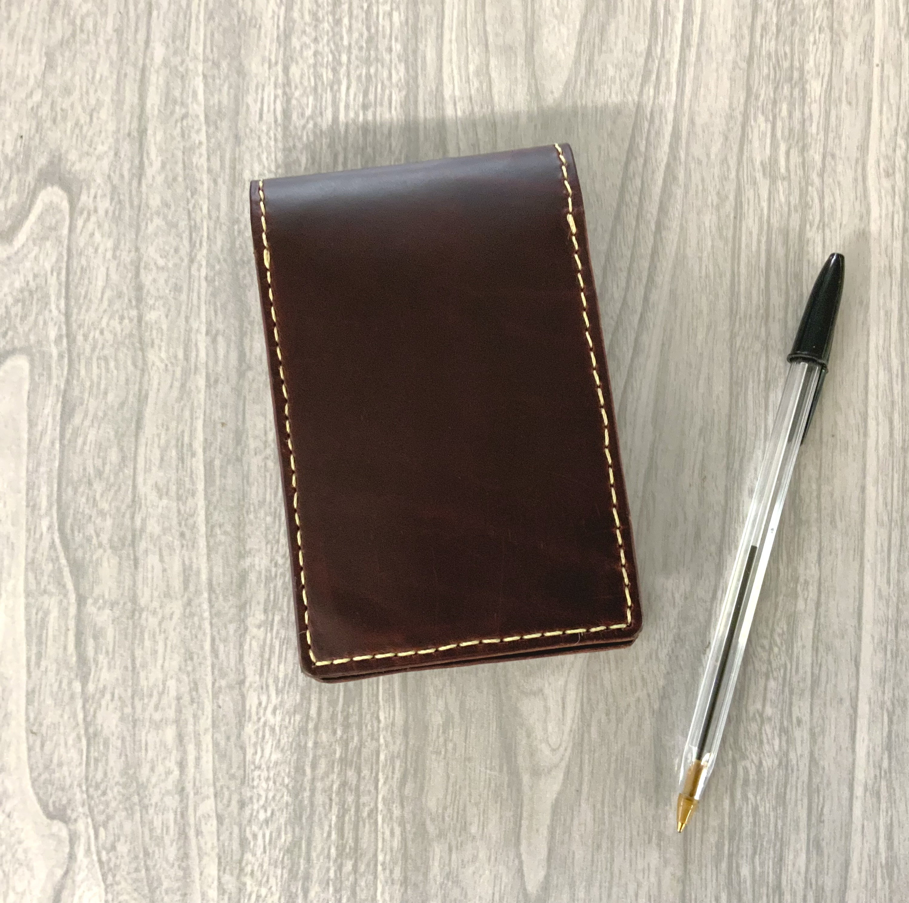 Leather Flip Note Pad Coversmall Memo Book Cover Mini Note - Etsy