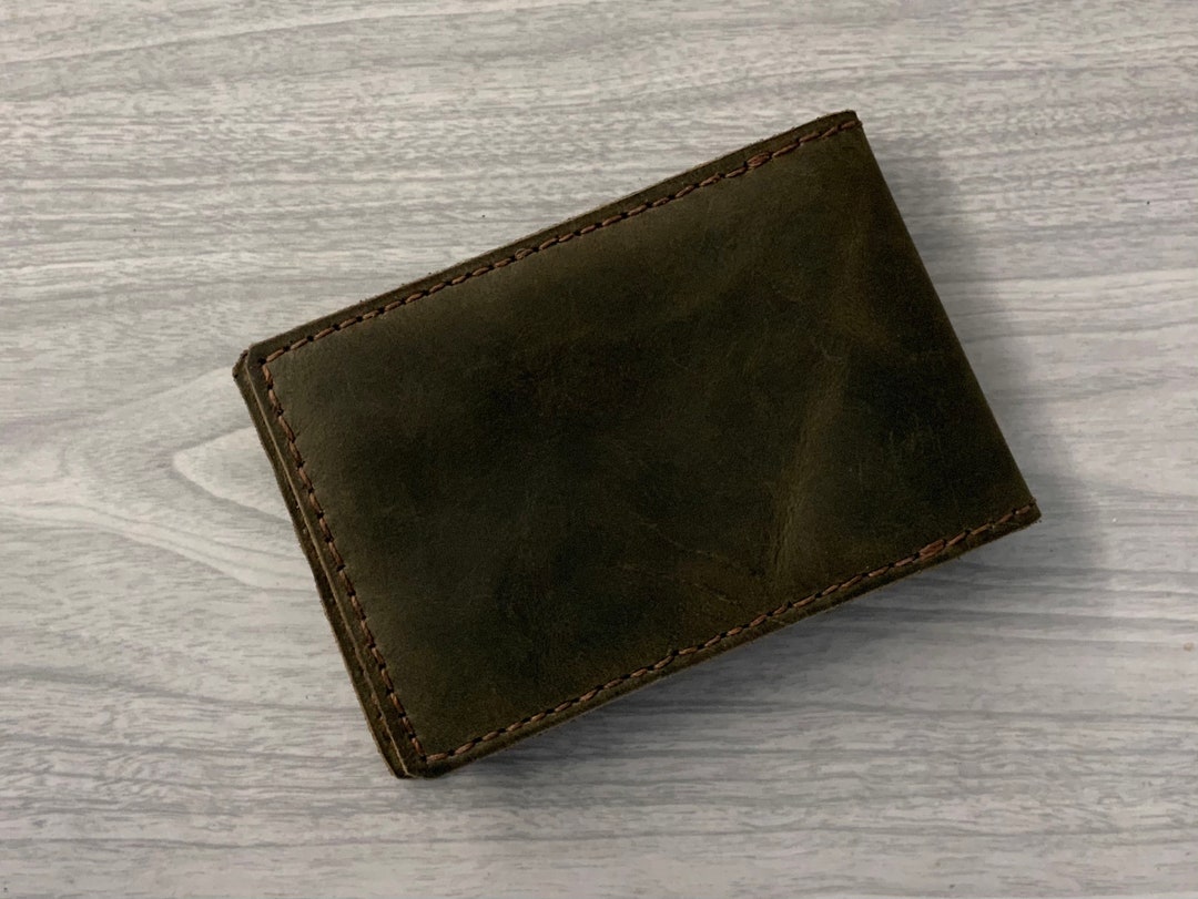 Leather Flip Note Pad Cover,small Memo Book Cover,mini Note, 3”x5 ...