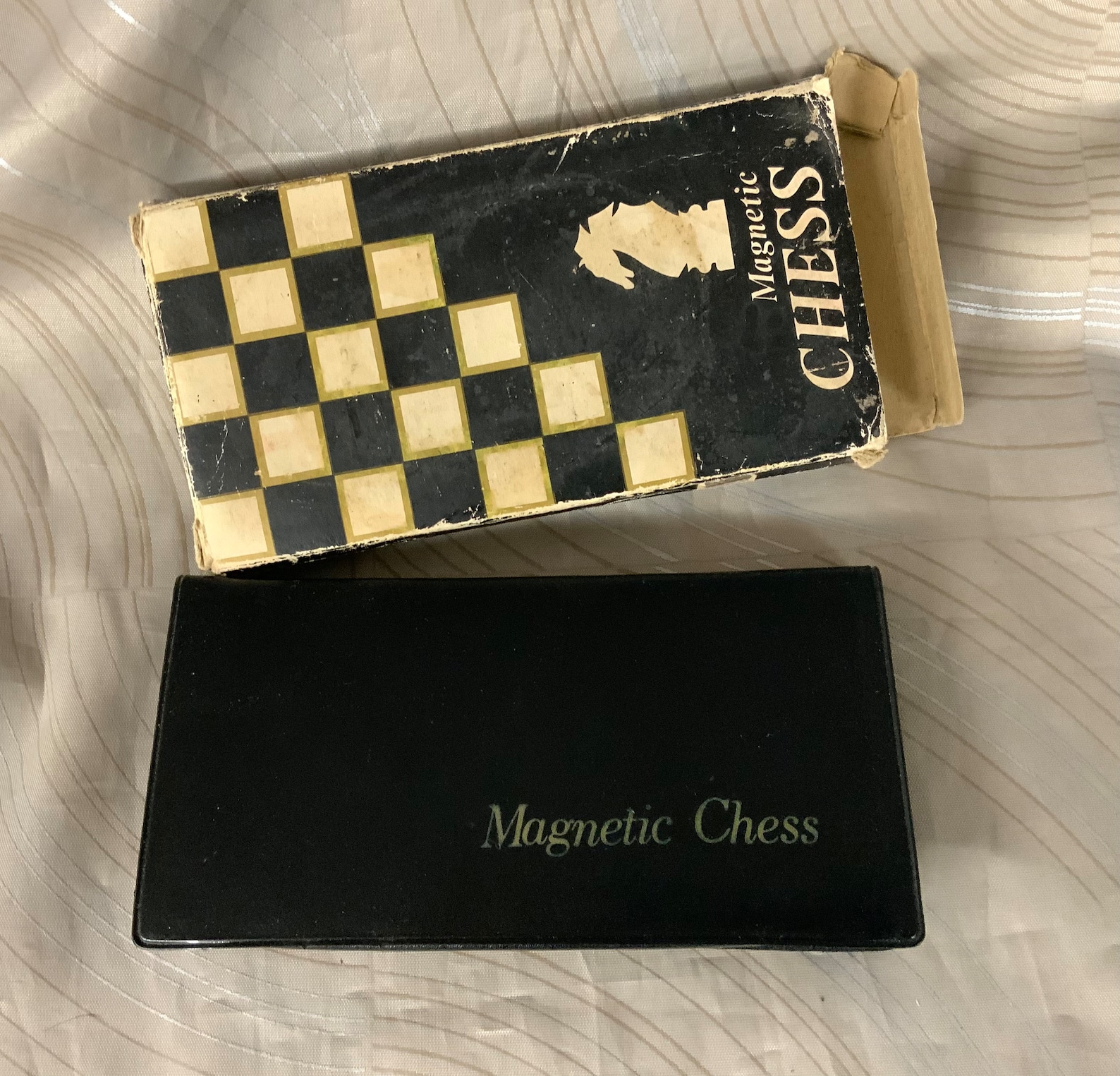 Mini Magnetic Chess Set, Travel Chess Set, Original Cardboard Box for ...