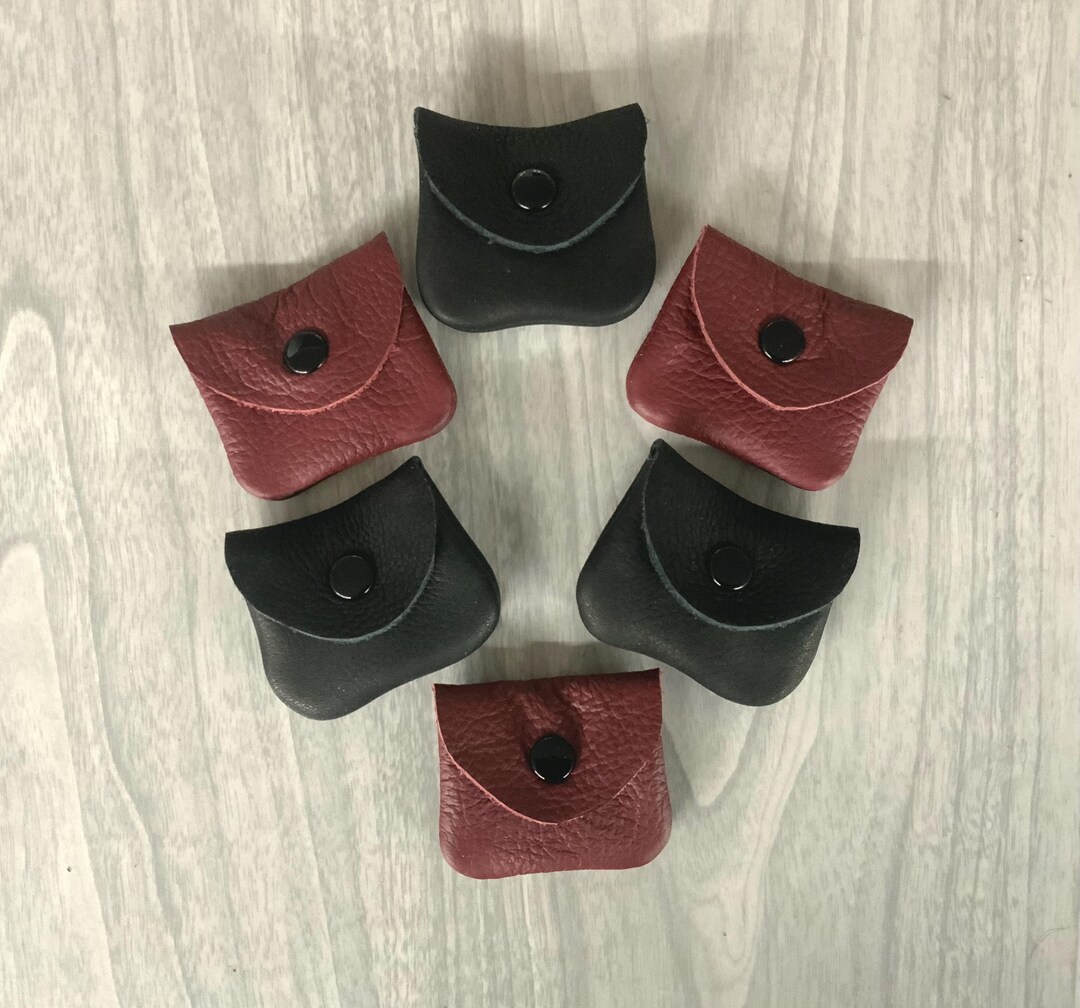 Tiny Coin Purse, Teeny Coin Purse, Teeny Ring Pouch, Leather Small Ring ...