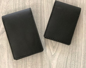 Leather Flip Note Pad Coversmall Memo Book Covermini Note - Etsy