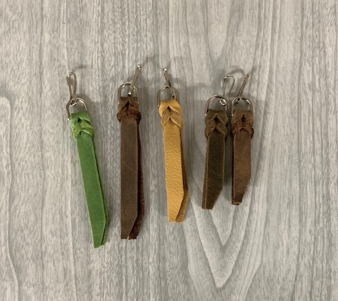Zipper Pull, Leather Zipper Pull, Purse Zipper Pulls, Coat Zipper Pulls ...