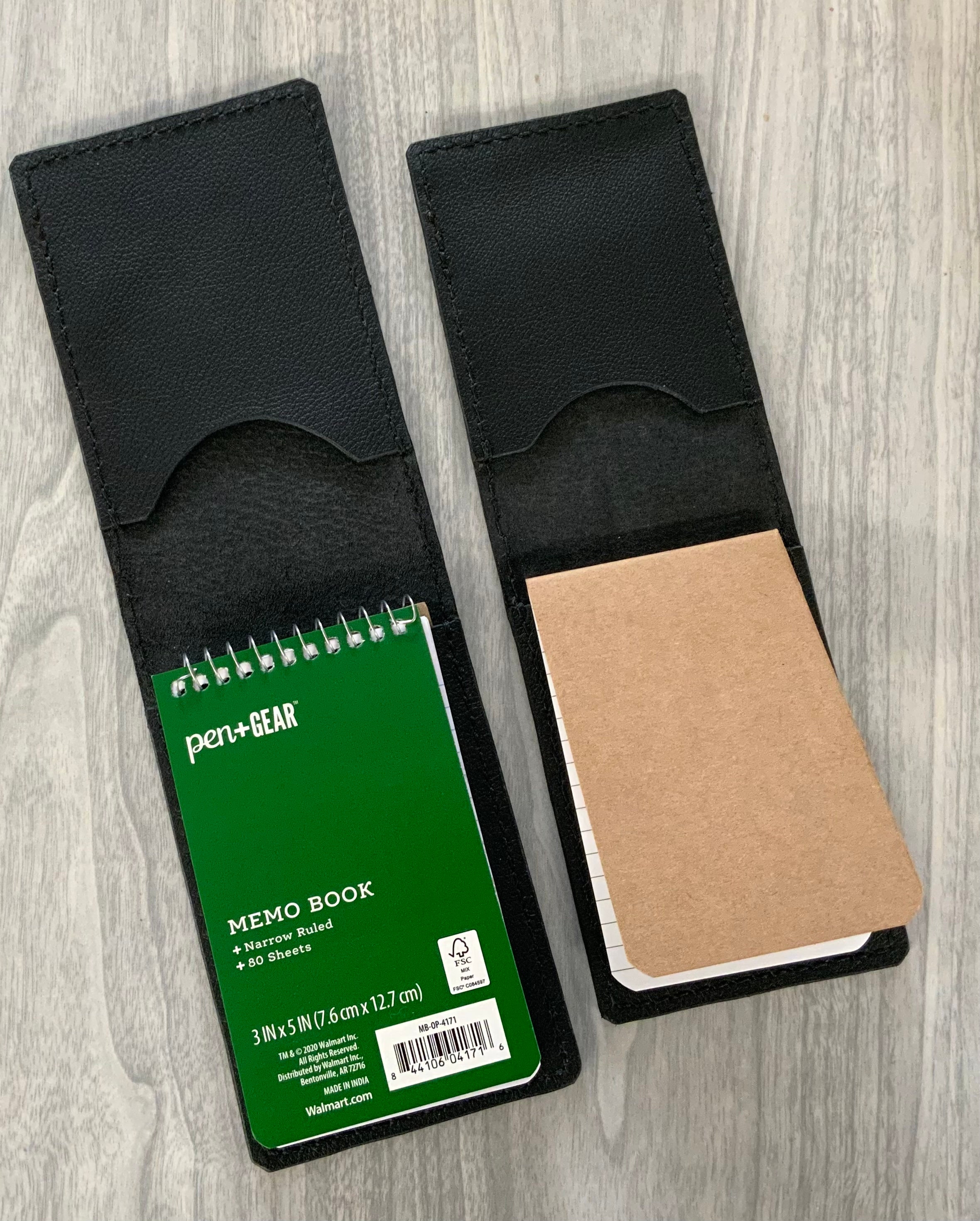 Leather Flip Note Pad Coversmall Memo Book Cover Mini Note - Etsy