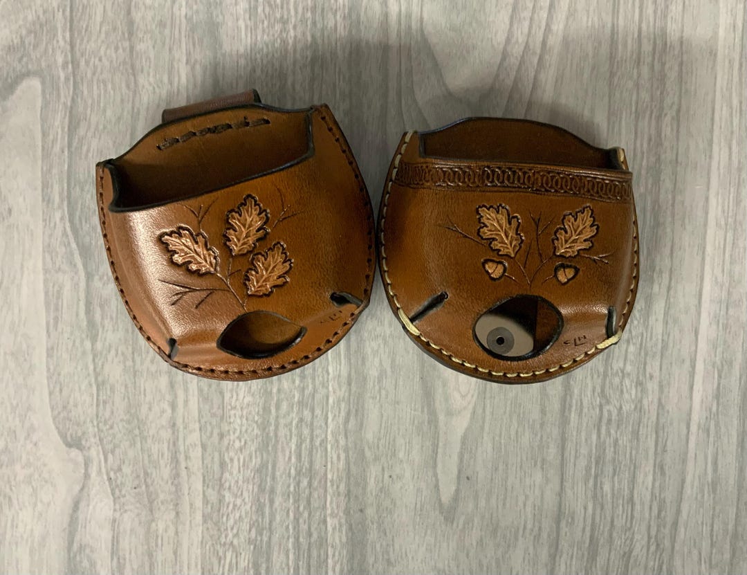 Snuff Can Holder, Snuff Can Case With Clip, Leather Snuff Can Holder ...