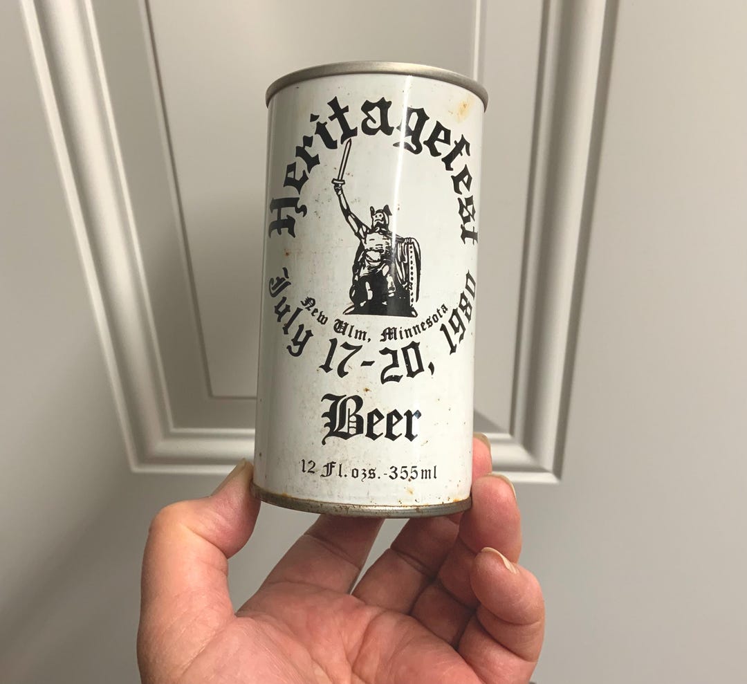 1980 Heritagefest Beer Can, New Ulm Minnesota Beer Can, Possibly Air ...