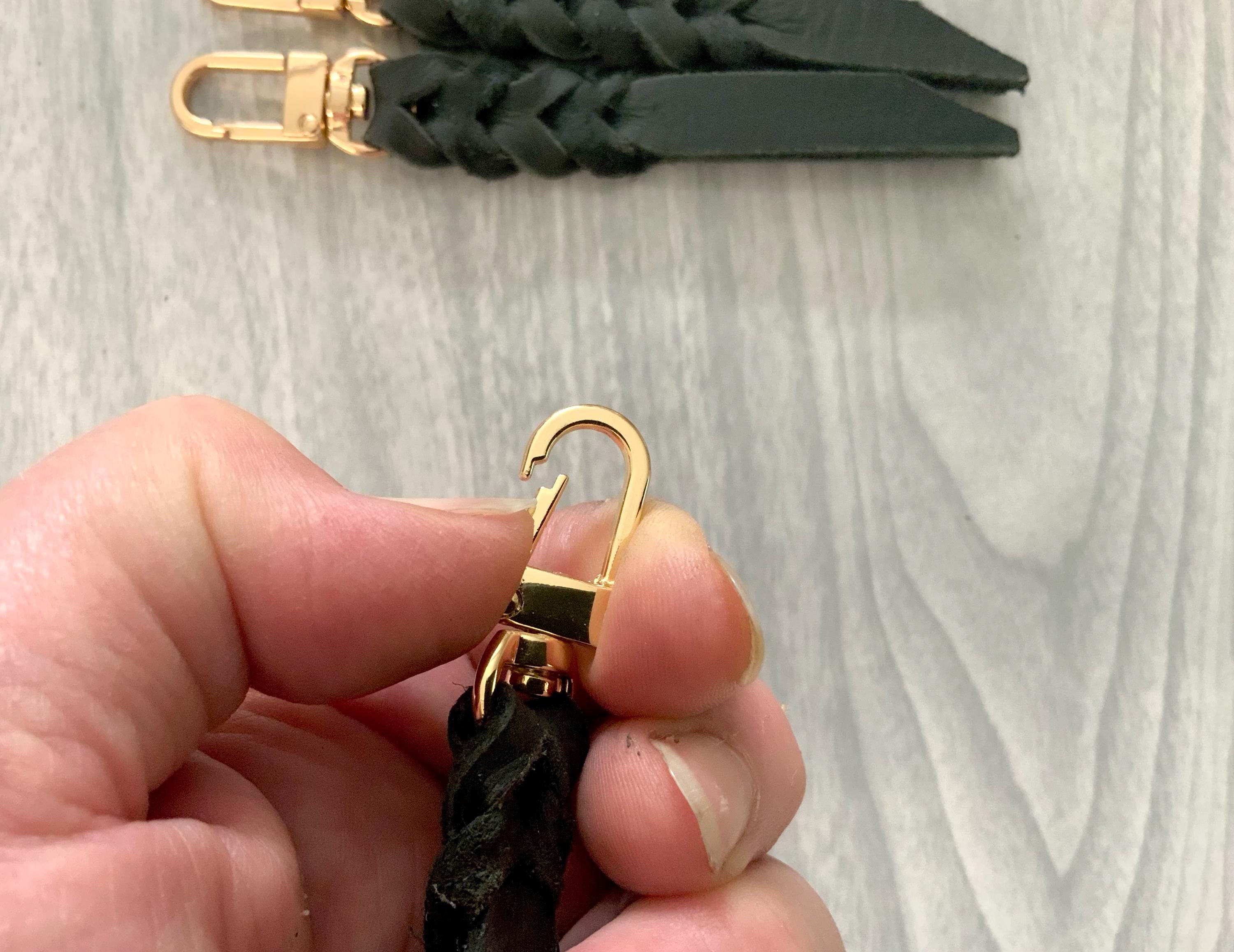 Leather Zipper Pull Zipper Pull With Lobster Clasp, Bag Charms, Purse ...