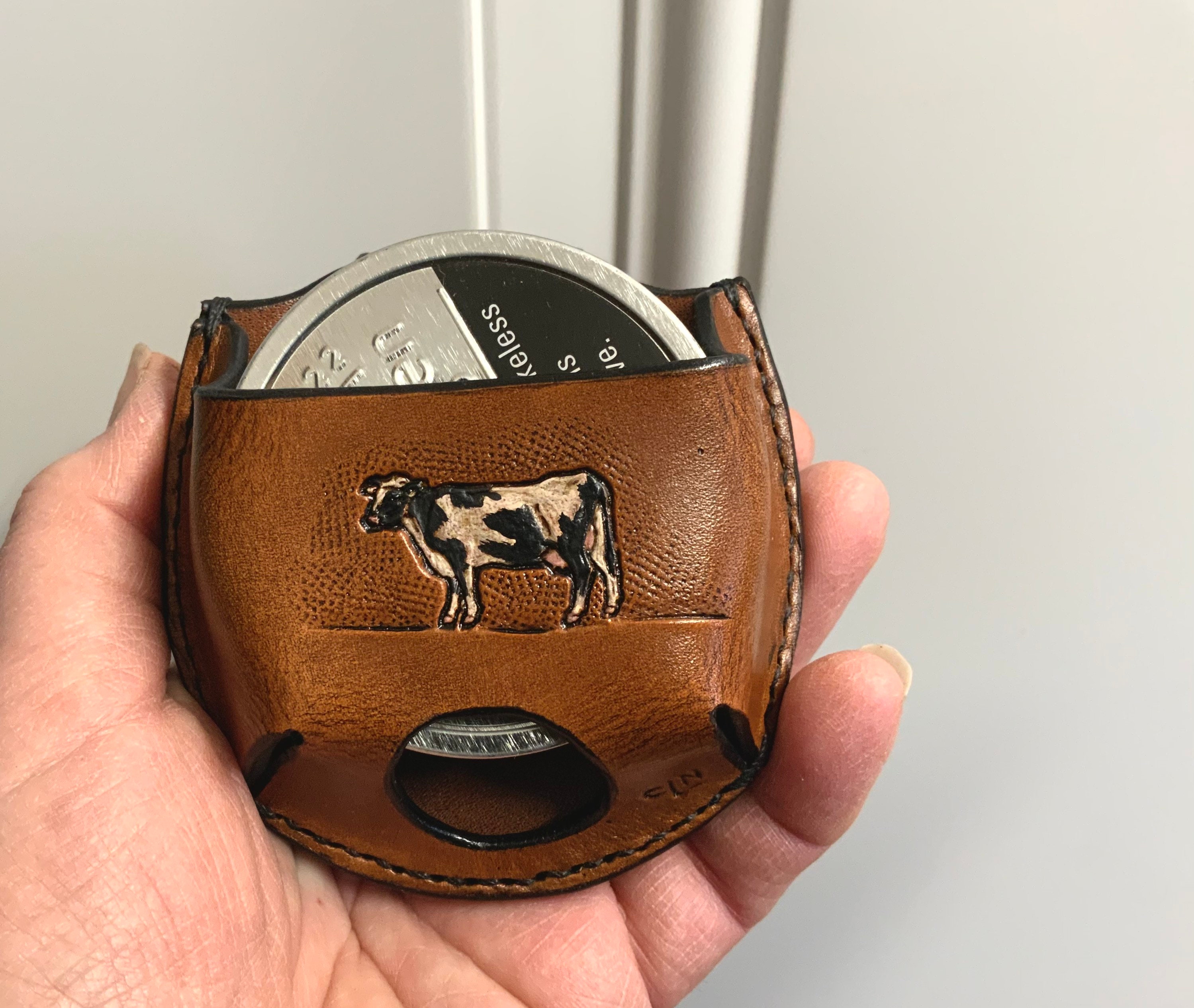 Holstein Cow Snuff Case Farmers Snuff Leather Snuff Can - Etsy