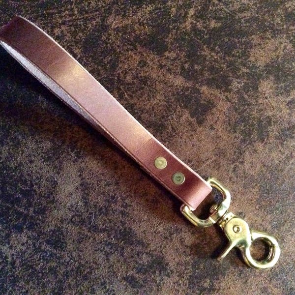 Leather Key Strap - Etsy