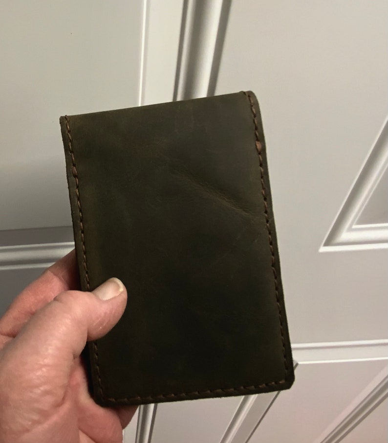 Leather Flip Note Pad Coversmall Memo Book Cover Mini Note | Etsy