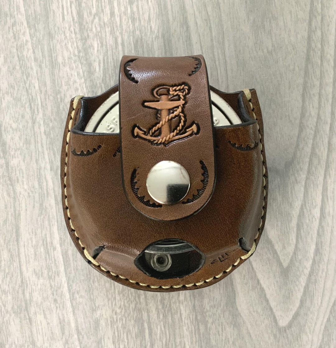 Anchor on Snuff Case, Anchor,snuff Can Holder,sea, Snuff Can Case With ...