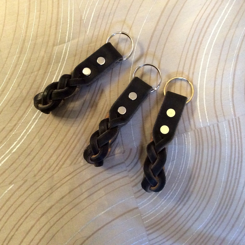 Braided Keychain - Etsy