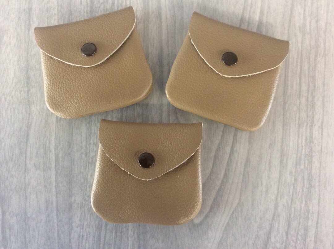Small Coin Purse, Tan,tiny Coin Purse,leather Coin Purse,small Coin ...