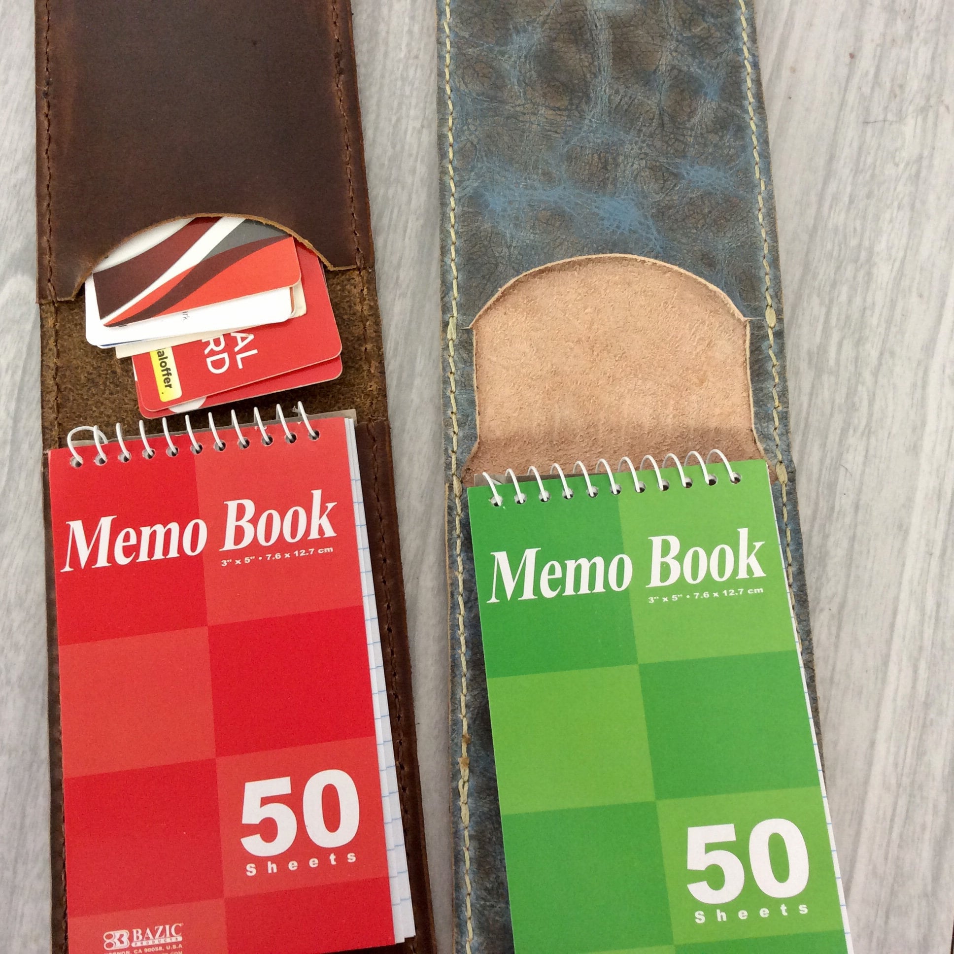 Leather Flip Note Pad Coversmall Memo Book Cover Mini Note | Etsy