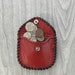 Small Red Coin Purse, Lined Coin Purse,leather Coin Purse, Coin Purse ...