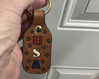 Stamped Key Chain - Etsy