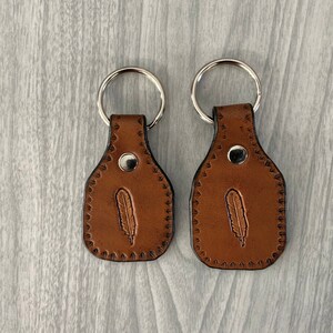 Feather Feather Key Fob Feather Key Chain Feather Key - Etsy