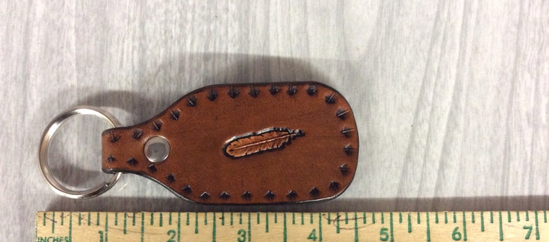 Feather Feather Key Fob Feather Key Chain Feather Key - Etsy