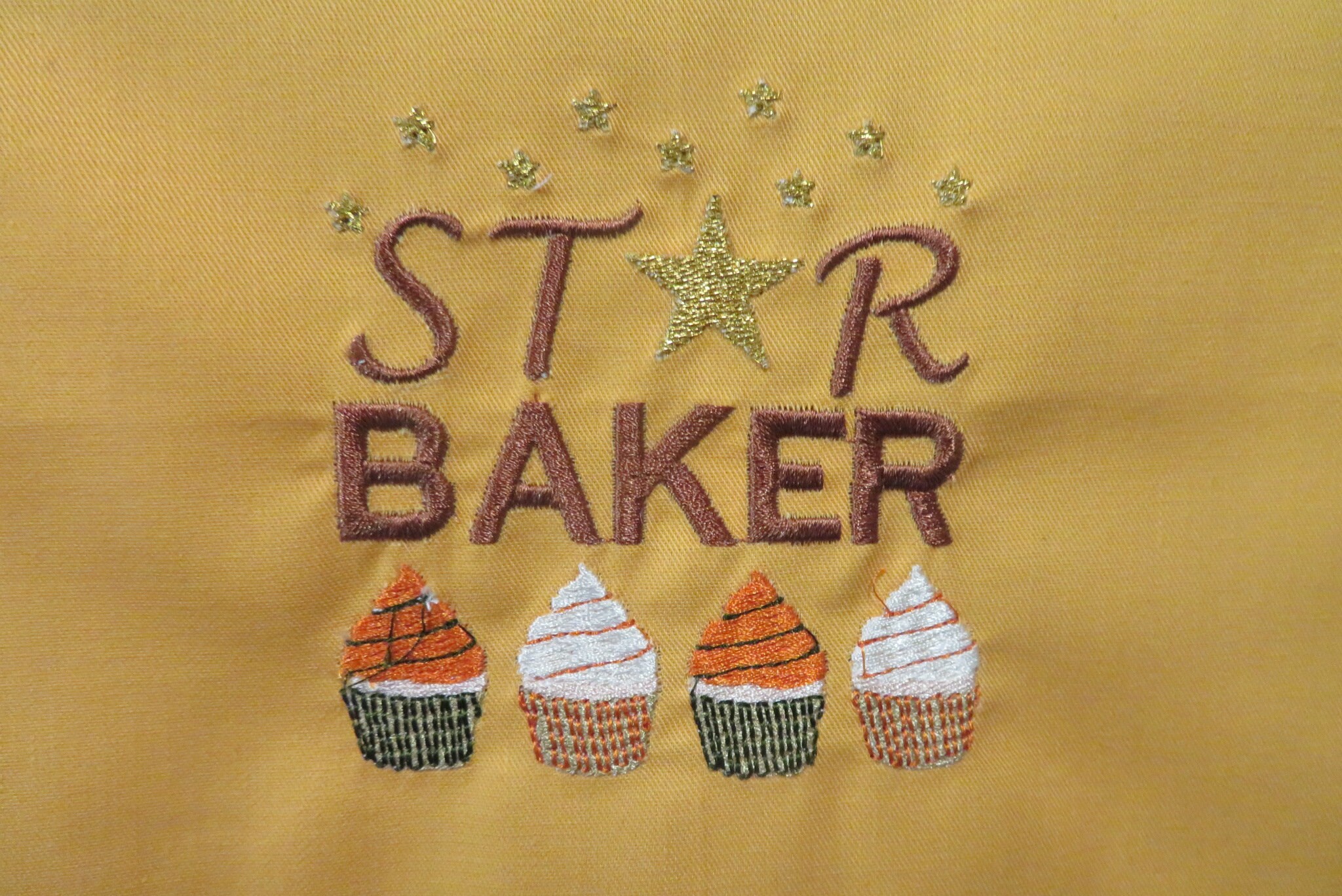 Star Baker Apron Embroidered Choice of Colours - Etsy UK