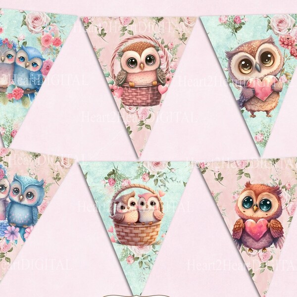 Owl Banners - Etsy