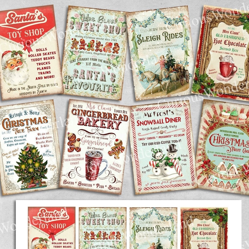 Christmas Bakery Sign - Etsy