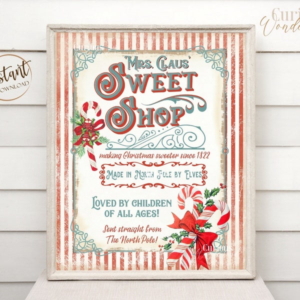 Sweet Shop Sign - Etsy