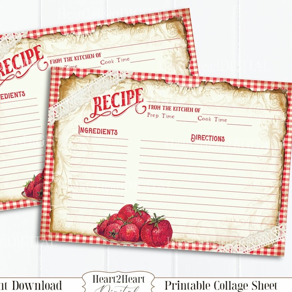 Shabby Chic Recipe - Etsy