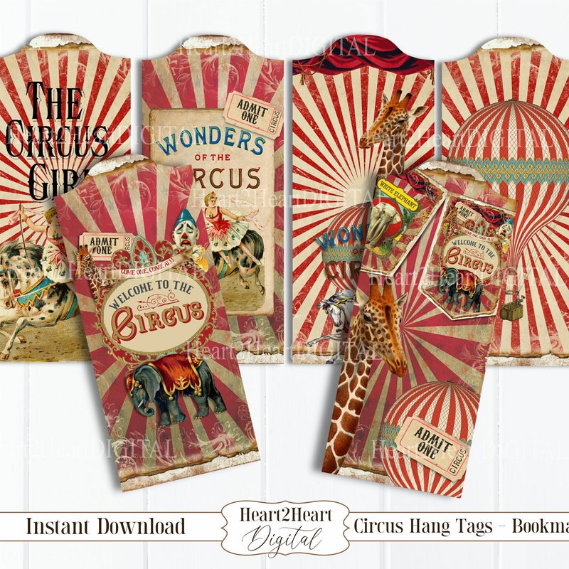 The Circus Book - Etsy