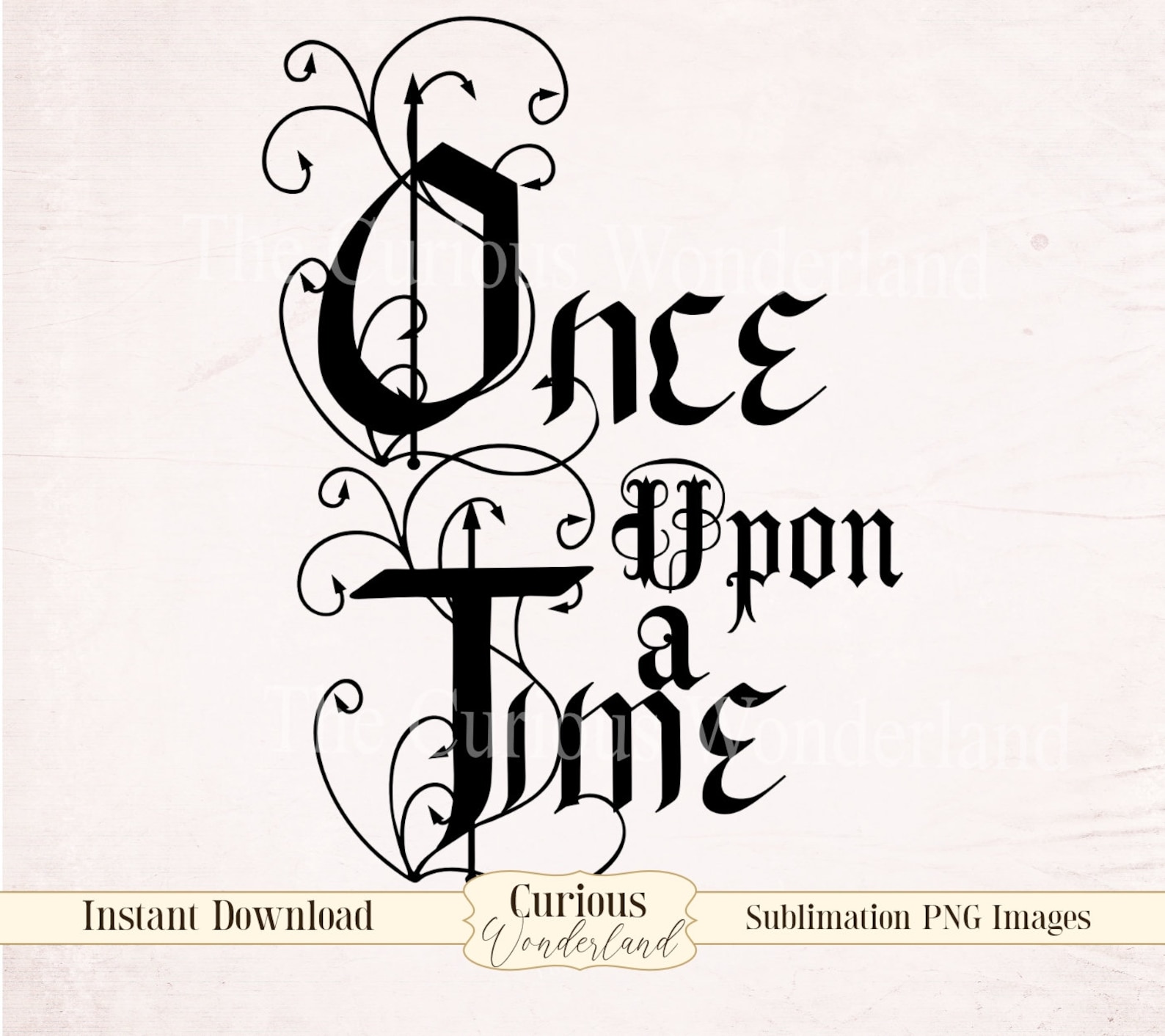 Once Upon a Time PNG Sublimation Image DIGITAL DOWNLOAD | Etsy UK