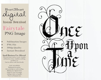 Once Upon A Time Fairy Tale Font