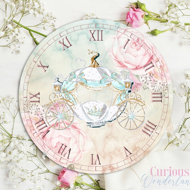 Cinderella Clock - Etsy