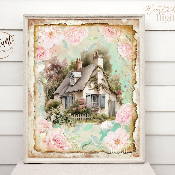 Cottage Chic Print - Etsy