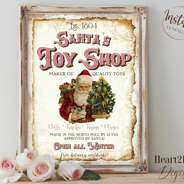 Santas Toy Shop - Etsy