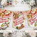 Retro Christmas Santa Banner Flag Bunting | INSTANT DOWNLOAD ...