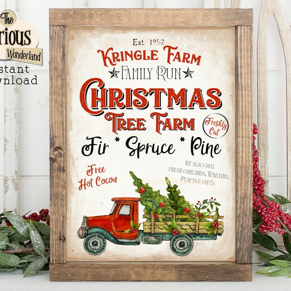 Christmas Tree Farm Sign - Etsy