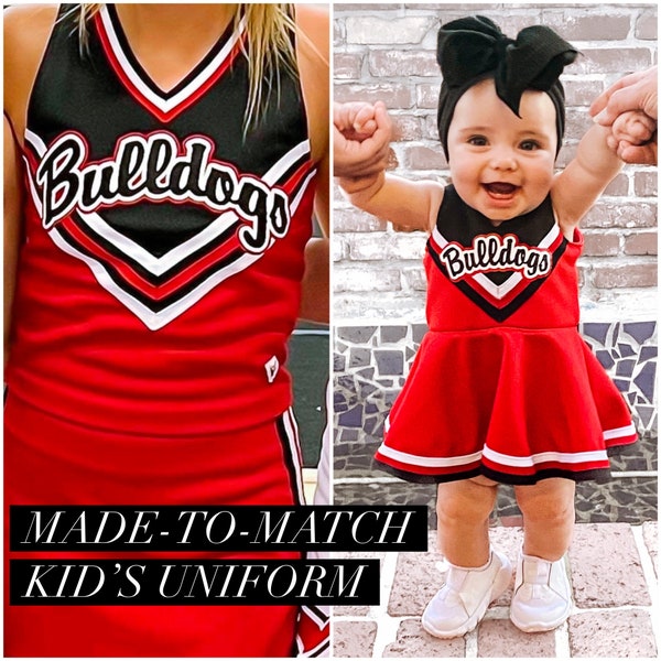 Toddler Cheer Uniform - Etsy