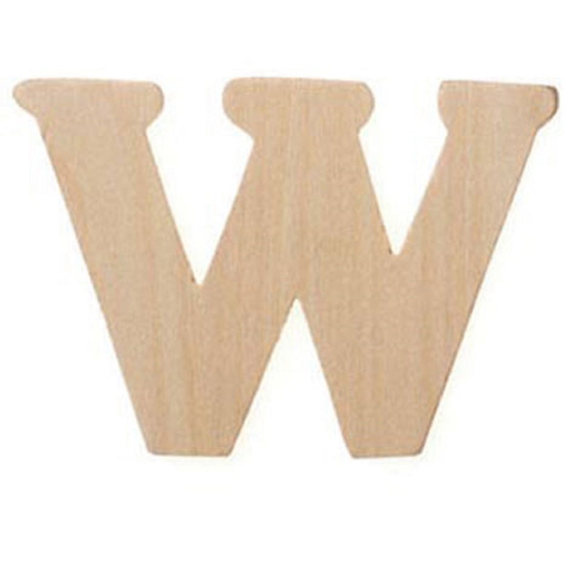 3 Inch Wood Letter "w" Darice Unfinished - Etsy